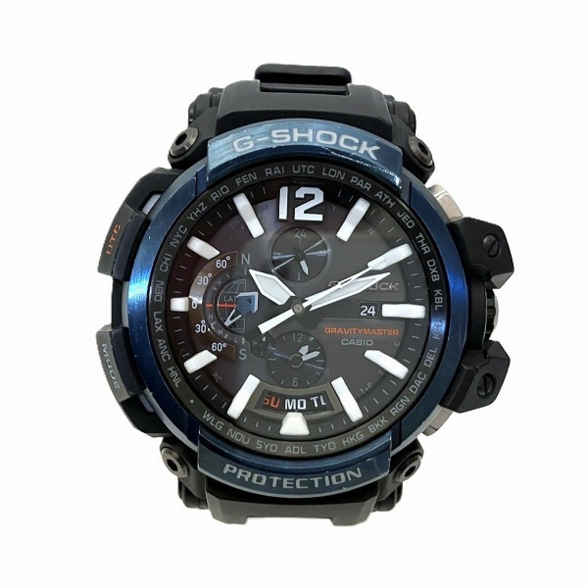 Pre-Owned Casio G-SHOCK MASTER OF G GPW-2000-1A2JF Radio Solar Watch Men's (Good) - Walmart.com