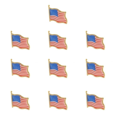 PinMart Female Women Veteran Lapel Pin-Proud Patriotic USA Flag Enamel ...