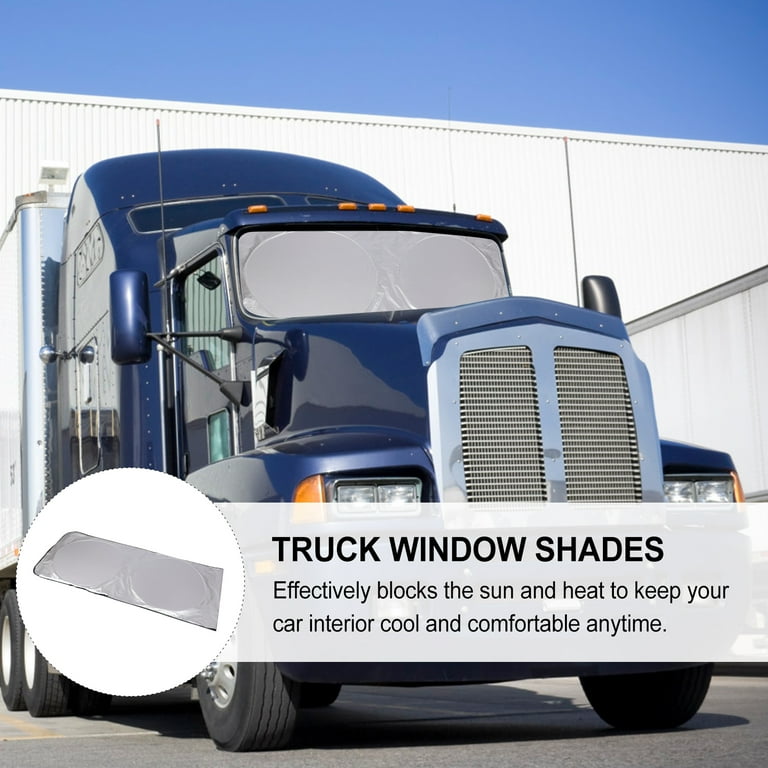 Semi truck Sun Shade Car Windshield Cover UV Protective Sunshade for Truck