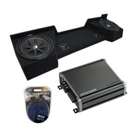 2009-2015 Ford F-150 Super Crew Truck Kicker Comp C10 Dual 10" Sub Box CXA800.1 - Walmart.com