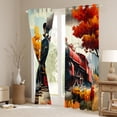 Castle Fairy Steam Engine Curtains Pack of 2 (42x84 Each),Railway Train ...