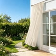 Bwiyojiz Curtains, Outdoor Sheer Curtains Waterproof UVs Resistants ...