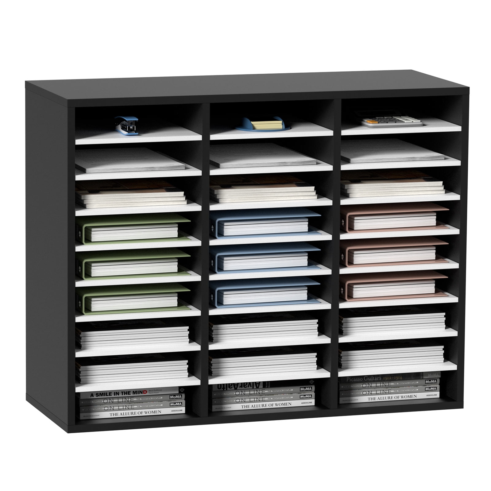 Click here for Vevor Wood Literature Organizer File Sorter Paper... prices