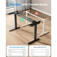 Dual Motor Standing Desk Frame with Built-in Power Strip, Electric ...
