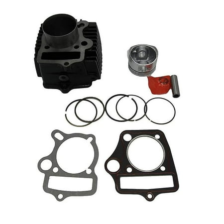 52.4mm Cylinder Head Assembly With Gaskets Pistons Set For 110cc 107cm ...