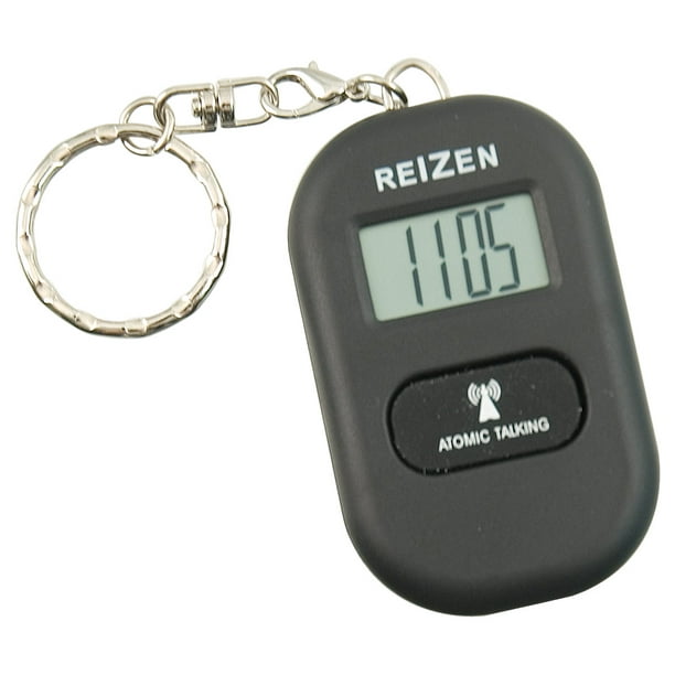 Reizen - Reizen Talking Atomic Watch Keychain - Black - Walmart.com ...
