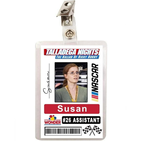 Talladega Nights Carley Bobby Race car Driver ID Badge - Walmart.com