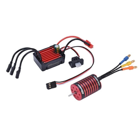 Sensorless 4800 Or 4500KV Brushless Motor 25A Brushless ESC And Program ...