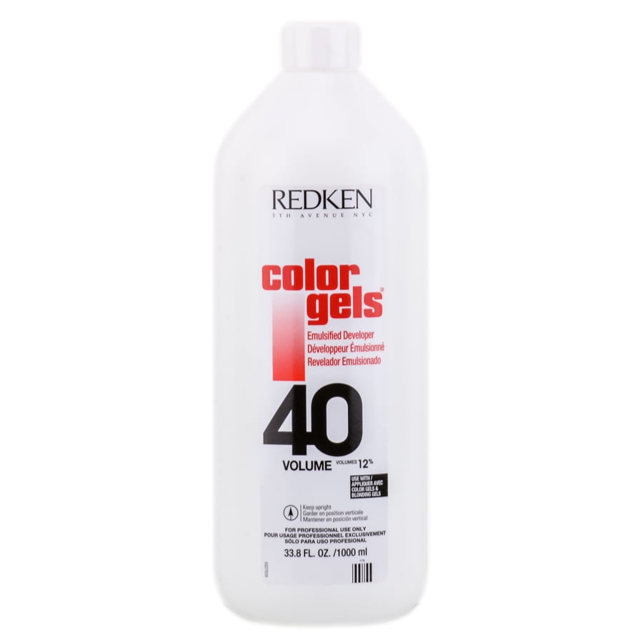Redken Color Gels Emulsified Developer - Option : 40 Volume - Walmart.com