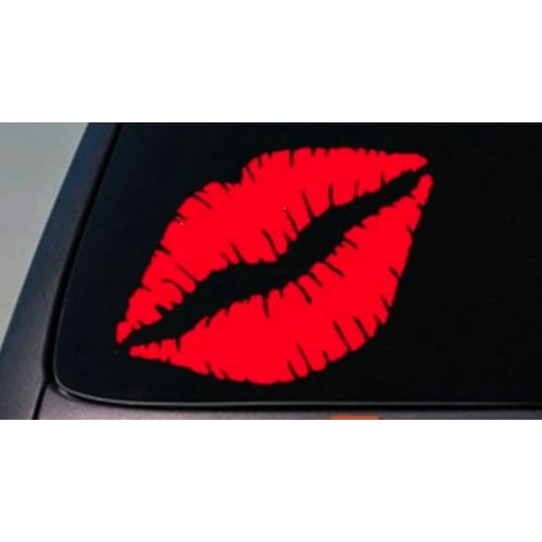 Lips 6" Decal Sticker Car Window Decals Kiss Vampire *C719* - Walmart.com