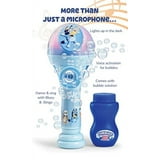 BLUEY Interactive Dance Mode Bubble Machine & Learning Toy Microphone ...