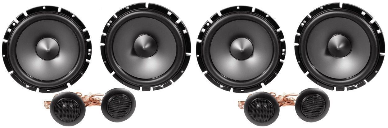(2) Pairs Alpine SPS-610C 6.5" 2-Way Component Car Speakers 960 Watts ...