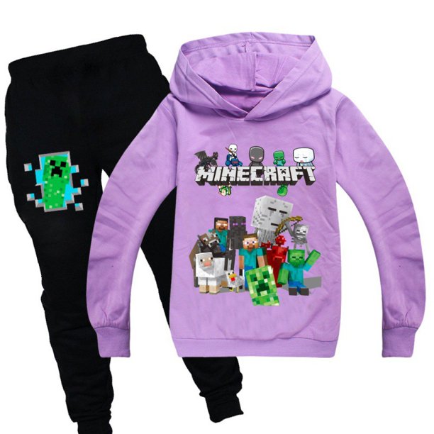 Children's Clothing Minecraft Boys and Girls Long Sleeve Suits - Walmart.ca