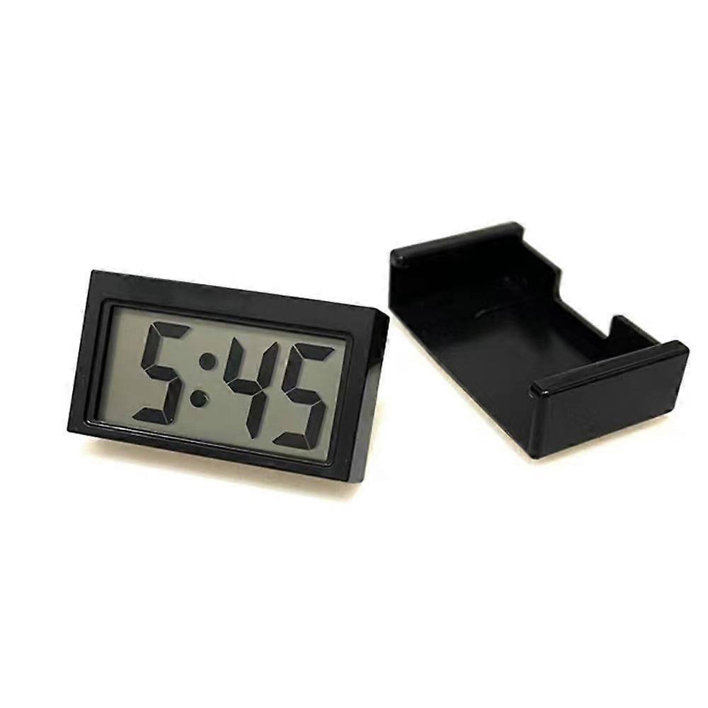Small Digital Clock, Jumbo LCD Time and Day Screen, Mini Automotive ...