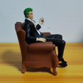 New Zoro Sanji Ace Figure Sitting Sofa Suit Thugs Zoro Sanji Portuga ...