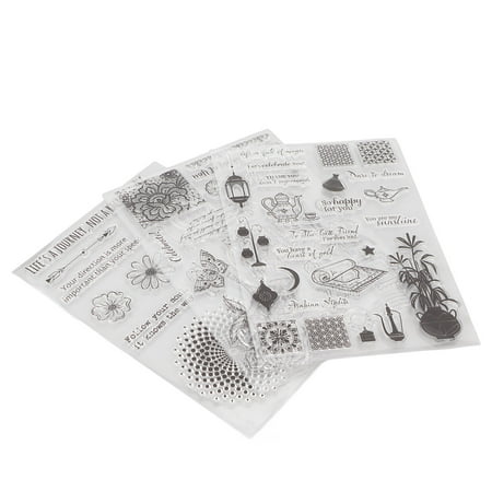 Clear , Hand Made Clear Imprint DIY Transparent Paper Crafts For Album ...