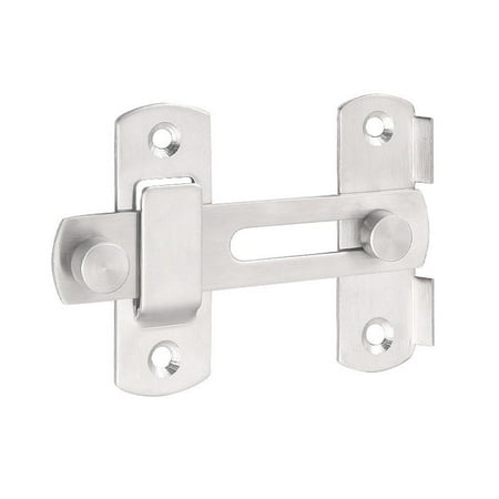 Stainless Steel Bar Latch Safety Door Lock Gate Latches Pet Door Latch ...