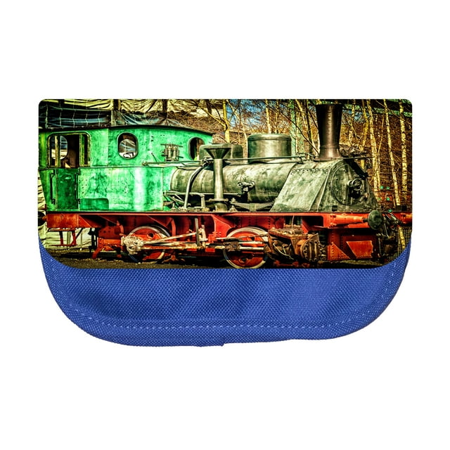 Train Vintage Style Locomotive Pencil Pouch 2 Pocket Pencil Case ...