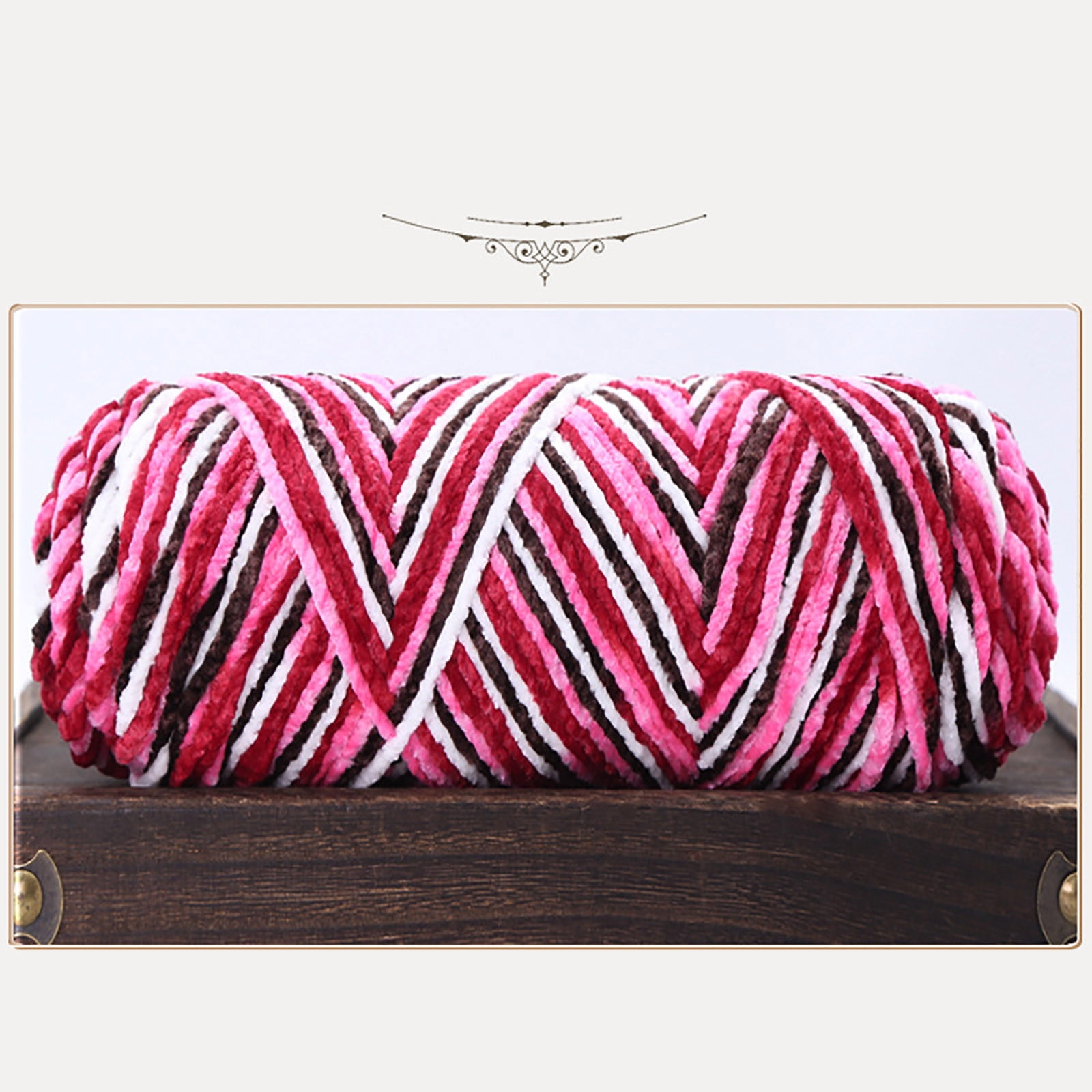 Click here for Violete Chenille Crochet Knitting Yarn Soft Winter... prices