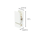 Command Quartz Spring Clips, 4 Wall Clips - Walmart.com