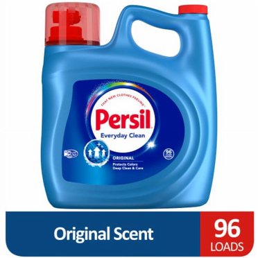 Persil ProClean Plus OXI Power Liquid Laundry Detergent, Advanced Deep Clean, 225 Ounce, 112 ...