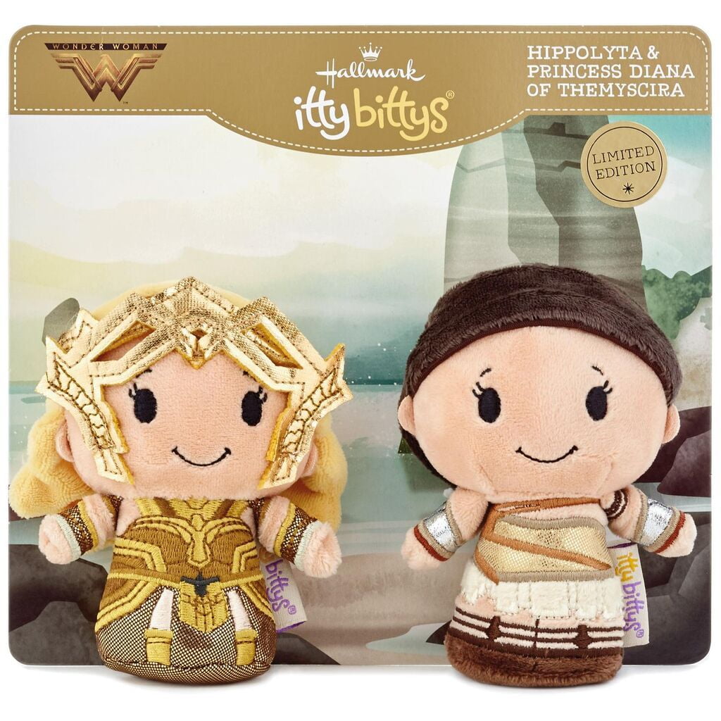 Hallmark Wonder Woman Amazon Warrior Limited Itty Bittys Plush New with ...