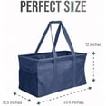 Extra Large Utility Tote Bag - Oversized Collapsible Reusable Wire ...