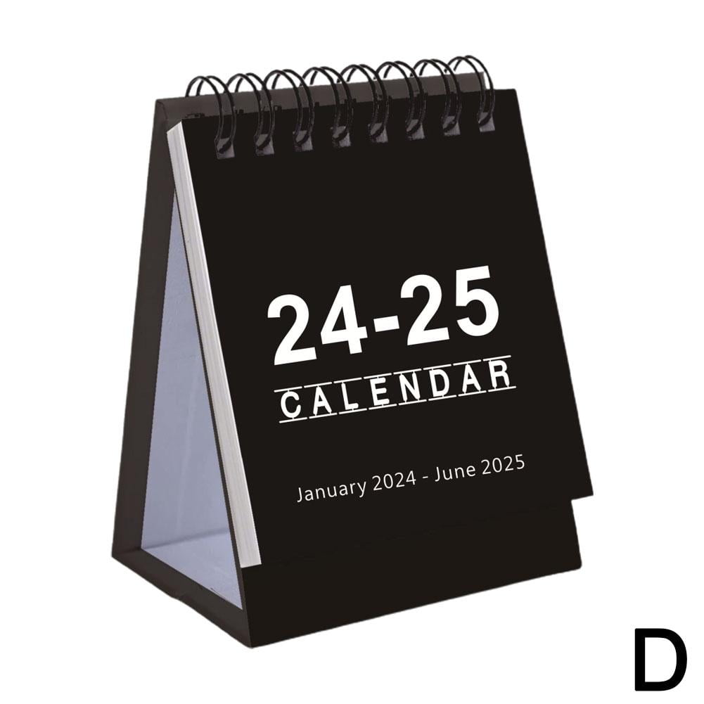 Click here for Seebee Black White 2024 2025 Desk Calendar Coil Ca... prices
