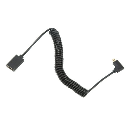 Micro HD To Female HD Output Cable, HD Output Coiled Cable 1080P Signal ...