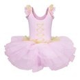 BAOHULU Kids Attire - Gymnastics Wear - Little Girls' Pink Ballet Dance ...