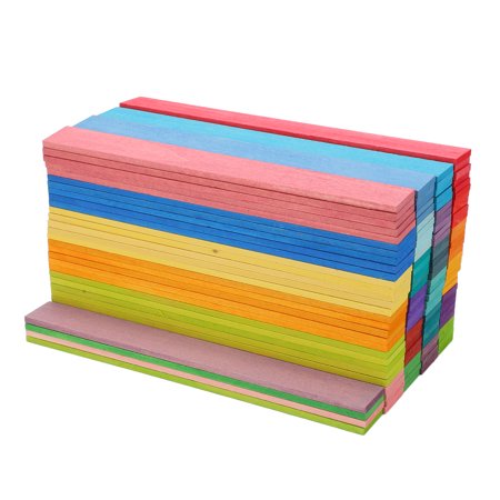 Wooden Stacking Toy, Flexible Matte Educational Wooden Building Blocks ...