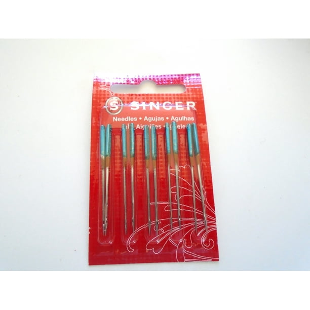 10 PCS Genuine Singer Jean and Denim Sewing Machines Needle 2026 Size ...