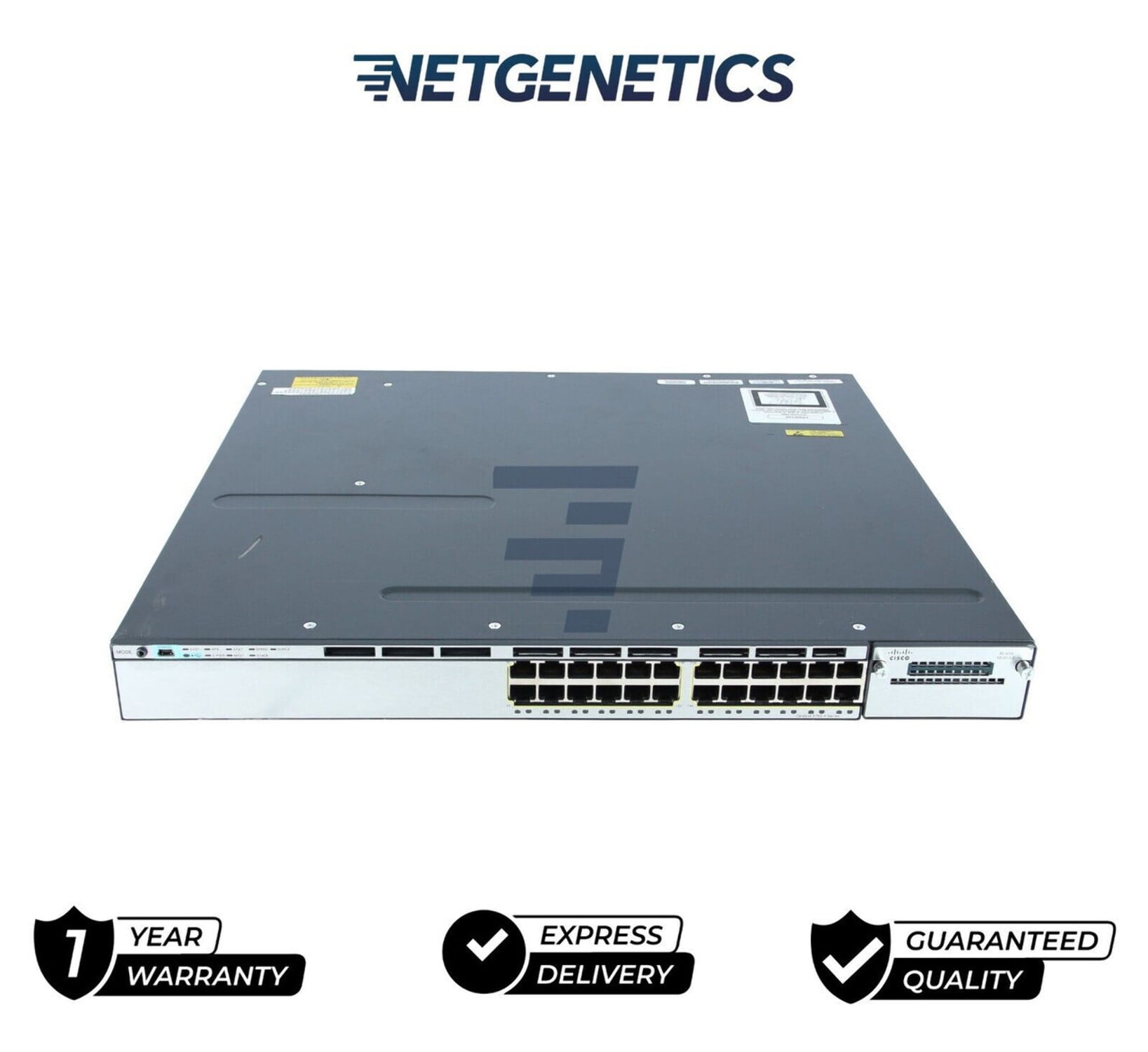 Cisco WS-C3750X-24P-S 24-Port Gigabit PoE+ Switch - Walmart.com