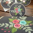 Embroidery Starter Kit with Pattern and Instructions Embroidery DIY ...