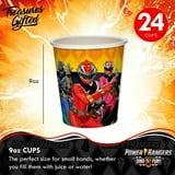 Power Rangers Cups 24 Count - Power Rangers Party Supplies - Walmart.com