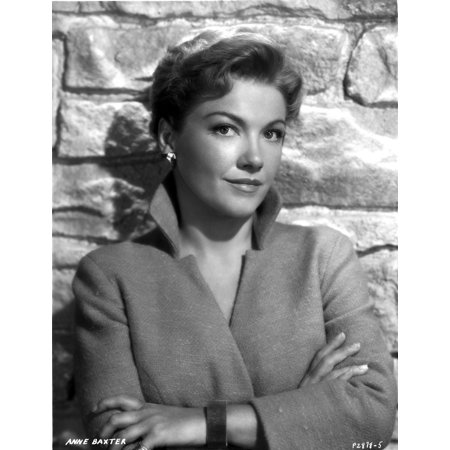 Anne Baxter Leaning and Hands Crossed on Chest Photo Print (8 x 10 ...