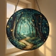 Woodland Firefly Landscape Suncatcher – Nature Inspired Window Decor ...