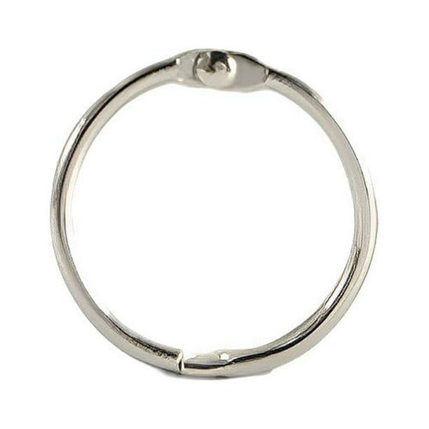 Redempat 1/2/3 50 Pieces Binder Rings 25mm Circle DIY Opening Book ...