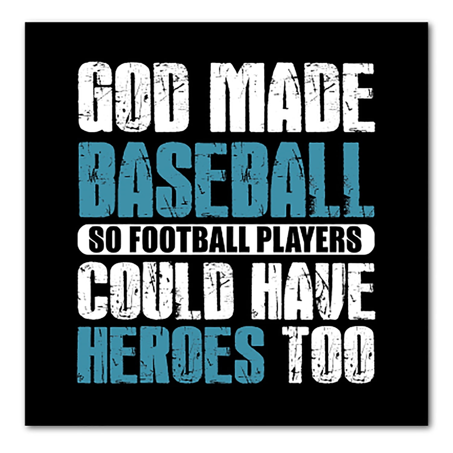 DistinctInk Custom Bumper Sticker - 10" x 10" Decorative Decal - Black ...
