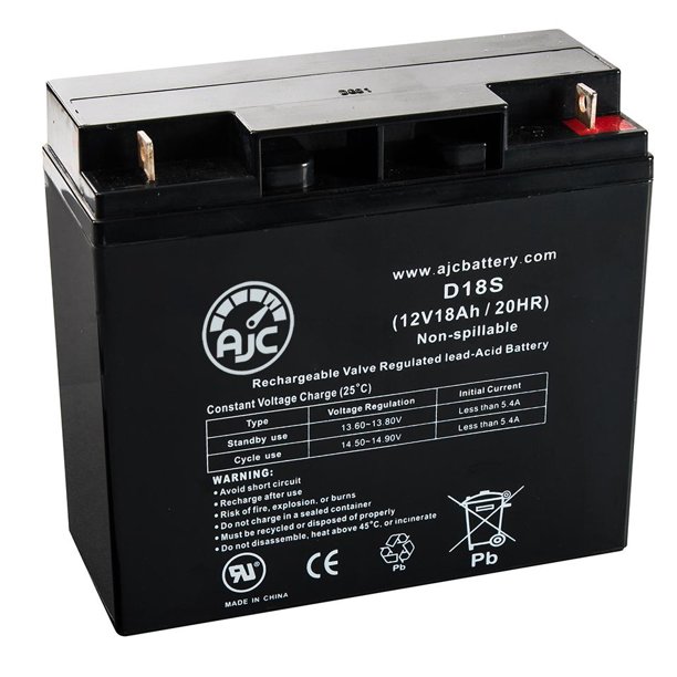 Coopower CP12-18 12V 18Ah Sealed Lead Acid Battery - This is an AJC ...