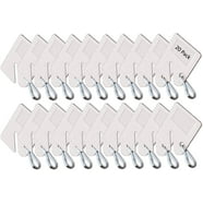 SecurIT Replacement Slotted Key Cabinet Tags, 1 5/8 x 1 1/2, White, 20 ...