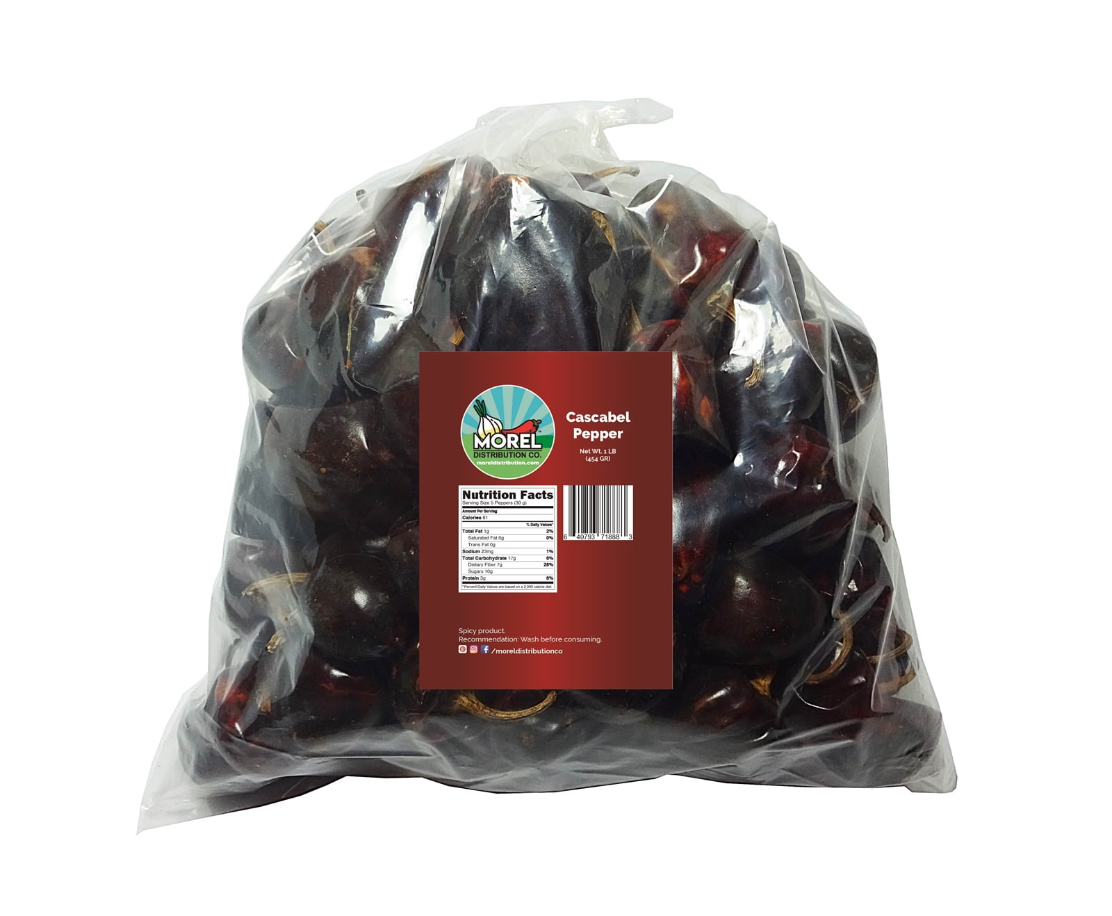 Dried Cascabel Chili Pepper (Chile Cascabel) 1 Lb - Walmart.com