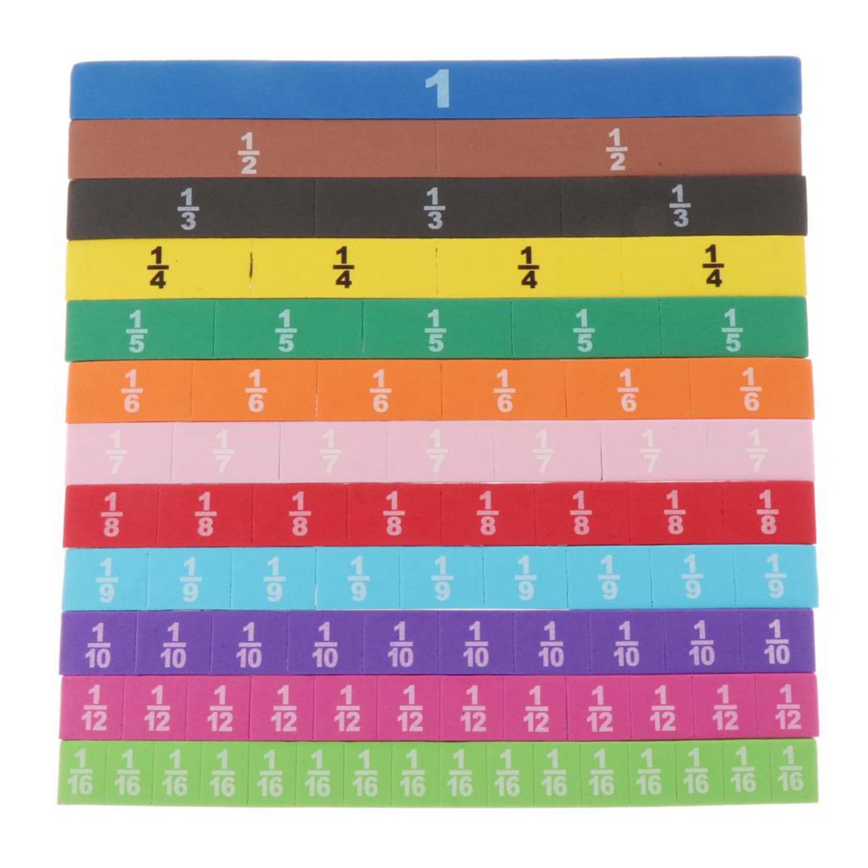 83 Pieces Magnetic Rainbow Fraction Tiles Calculate Math Toys Fraction 83 Pieces Magnetic Rainbow Fraction Tiles Calculate Math Toys Fraction