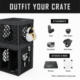 UbeCube UC01 Collapsible Crate, Omni Stackable Modular Storage System ...