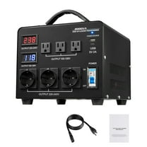 VEVOR Voltage Auto Converter Transformer, 5000W, Heavy Duty Step Up ...