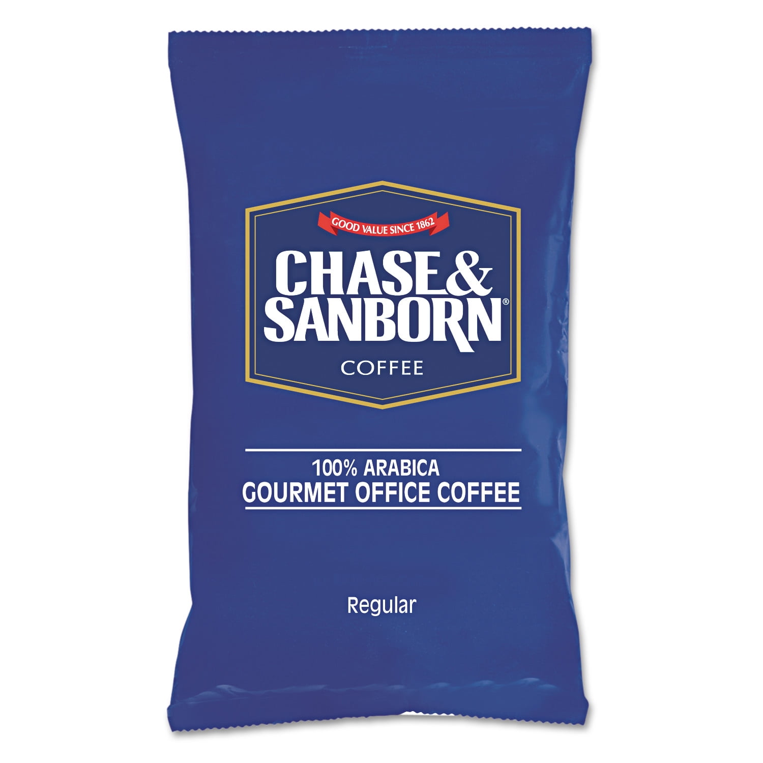 Chase & Sanborn Coffee, Regular, 1.25oz Packets, 42/Box - Walmart.com