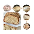 Banneton Bread Proofing Baskets 2 Pack 9 inches (round) and 10L x 6W x ...