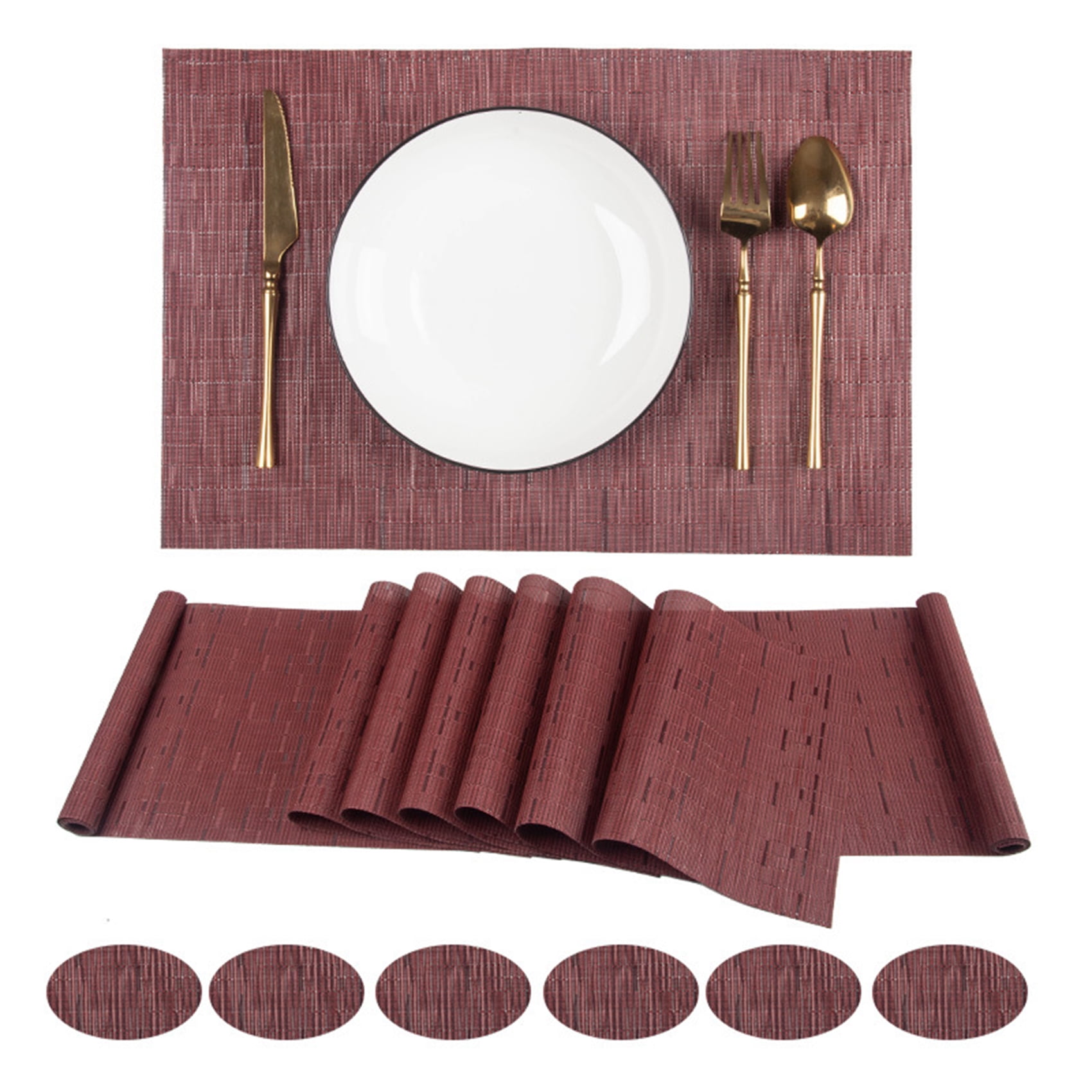 Click here for Zootealy 16pcs Dining Table Set Table Runner Place... prices
