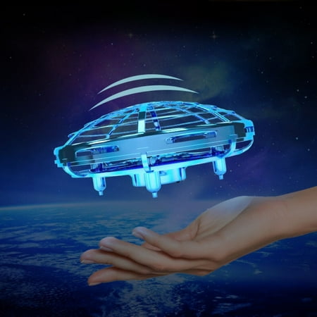 Drone UFO Toys Infrared Sensing Control Hand Flying Aircraft Quadcopter ...