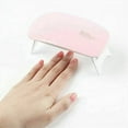 6W Nails Lamp LED Light Potable, Mini Nail Dryer Gel Art Tool - Walmart.com
